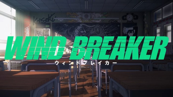 First Look: Wind Breaker | The Glorio Blog